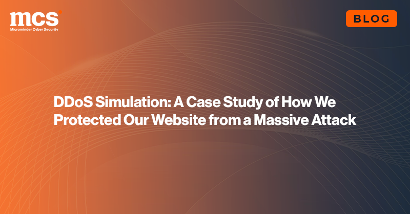 DDoS Simulation: A Case Study of How We Protected Our Website from a ...