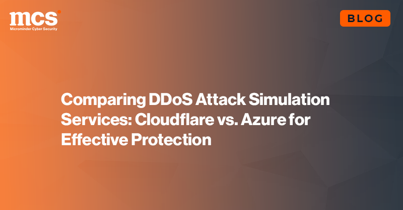 Comparing DDoS Attack Simulation Services: Cloudflare vs. Azure for ...