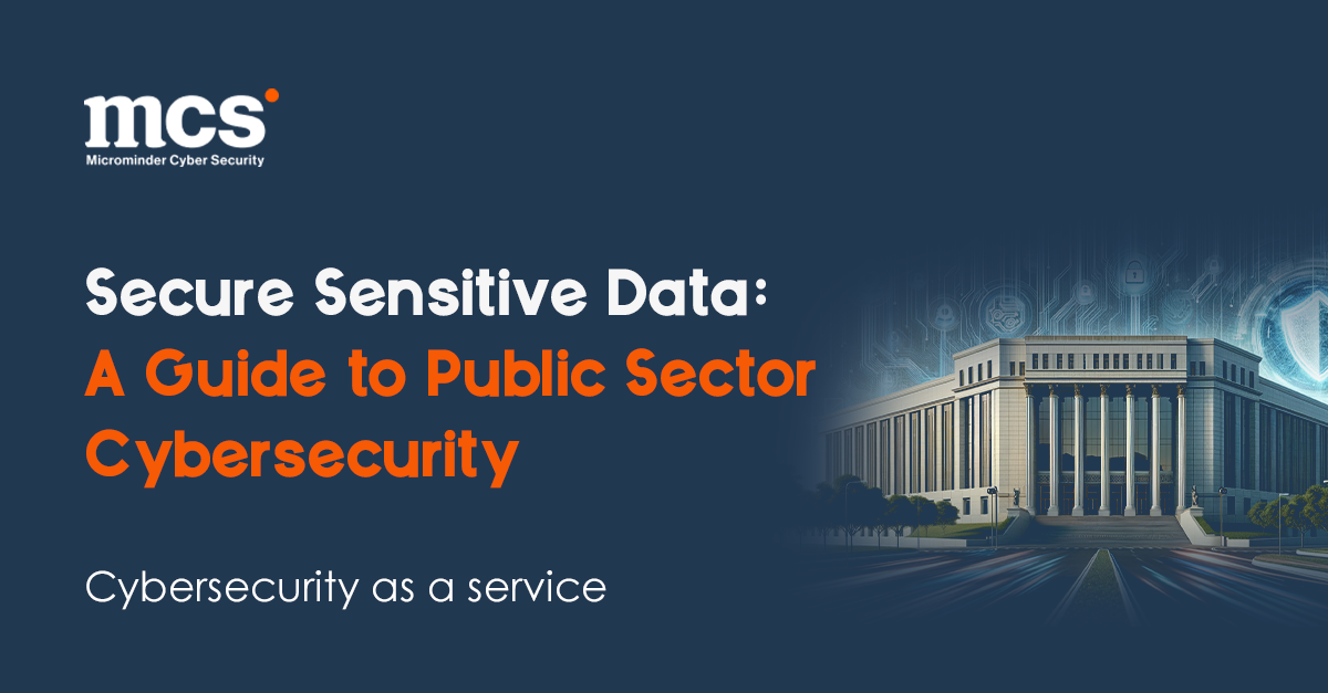 Secure Sensitive Data: A Guide to Public Sector Cybersecurity ...